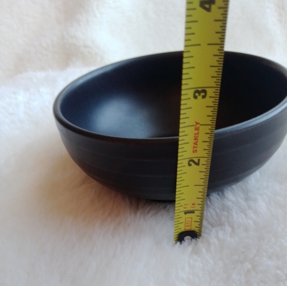 Evolution Dudson | Dining | Evolution Dudson England Small Black Bowl ...